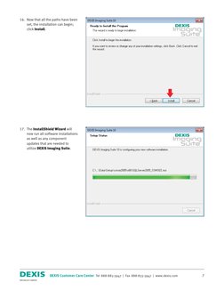 Quick Reference Guide For Installation of Dexis Imaging Suite Software ...