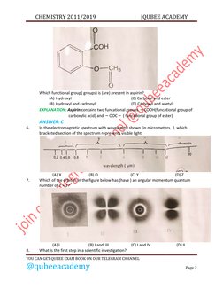 Qubee Academy Chemistry Exam Guide | PDF | Reaction Rate | Chemical ...