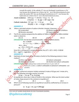 Qubee Academy Chemistry Exam Guide | PDF | Reaction Rate | Chemical ...