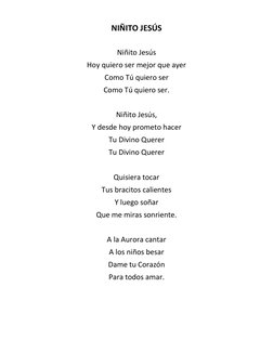 Canciones al Divino Niño Jesús | PDF | Religión y espiritualidad