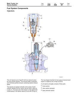 Mack MP7/MP8 Fuel System Overview | PDF | Fuel Injection | Pump