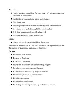 Flatus Tube Insertion Procedure Guide | PDF | Flatulence | Rectum