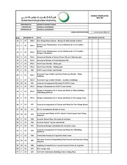 DEWA Standard Drawings Overview | PDF | Stairs | Electrical Substation