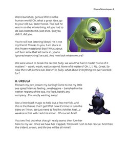 Disney Monologues For Auditions Pdf