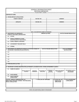 2025 GIS for Non-Stock Corporations | PDF | Securities (Finance ...
