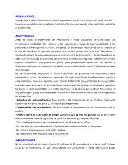 Clavam Duo 400/57: Instrucciones y Uso | PDF | Penicilina | Cuidado de ...
