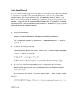C2 Writing Proficiency Guide | PDF | English Language | Essays