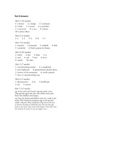 Flyers Authentic Papers Answer Key | PDF
