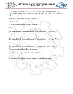 Ángulos Directores de Vectores 3D | PDF | Vector Euclidiano | Ángulo