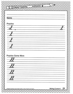 D'Nealian Handwriting Practice Book | PDF