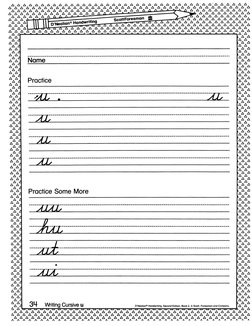 D'Nealian Handwriting Practice Book | PDF