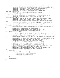 CK3 Male Character DNA Codes | PDF