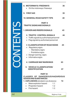 Highway Code Makeup 1 FINAL STD | PDF | Traffic | Road