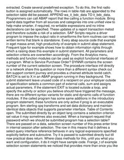 ABAP Submit Program with Parameters Example | PDF | Computer Program | Programming