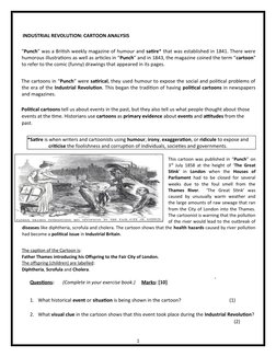 Political Cartoons of the Industrial Revolution | PDF | Cartoon | Punch ...