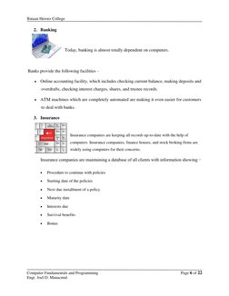 Computer Fundamentals and Programming Module | PDF
