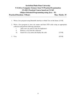TYBSc CS Sem-VI Practical Solutions | PDF | Java (Programming Language ...
