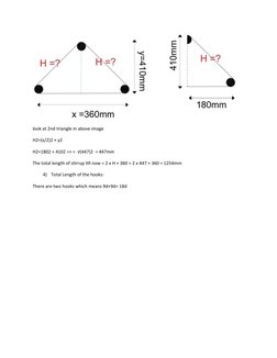 Cutting Length of Stirrups Calculation | PDF | Beam (Structure) | Bending