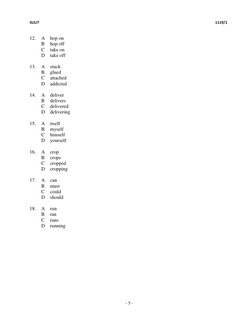 Form 4 English Exam Paper 1 2022 | PDF | Adolescence