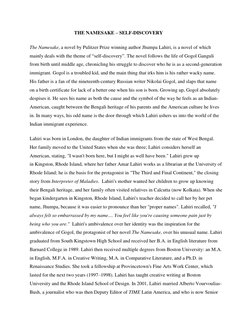 The Namesake | PDF