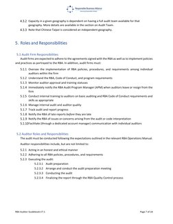 RBA Auditor Guidebook Overview 2022 | PDF | Audit | Auditor's Report