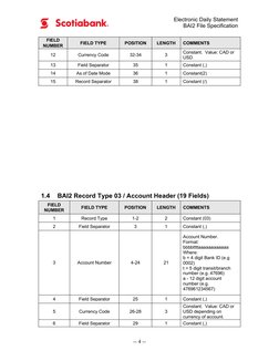BAI2 File Specifications Overview | PDF | Debit Card | Cheque