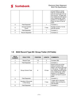 BAI2 File Specifications Overview | PDF | Debit Card | Cheque