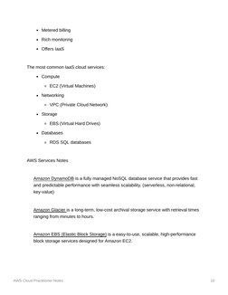 AWS Cloud Practitioner Study Notes PDF | PDF | Cloud Computing | Amazon ...