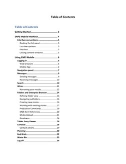 AP ENPS Mobile User's Guide 3.1 | PDF