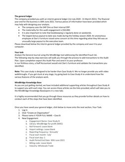 MindBridge Case Study B Analysis Guide | PDF | Audit | Risk
