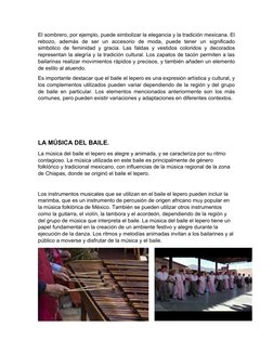 El Baile Lepero de Chiapas: Tradición y Significado | PDF | Bailes ...