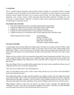 Types and Analysis of Oral Narratives | PDF | Narrative | Narration