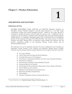 Sechrist Monoplace Chamber User Manual | PDF