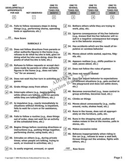 Attention Deficit Disorder EVALUATION SCALE - Fourth Edition (ADDES-4 ...