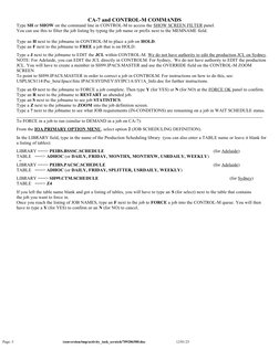 CA-7 Command Reference Guide | PDF | Software | Computer Engineering