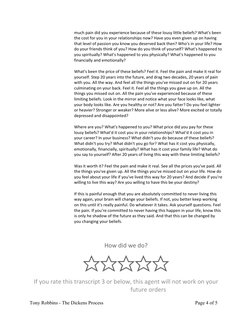 Understanding the Dickens Process | PDF | Pain | Psychological Concepts