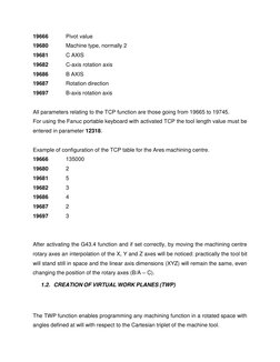 FANUC 5-Axis Programming Codes Guide | PDF | Cartesian Coordinate ...