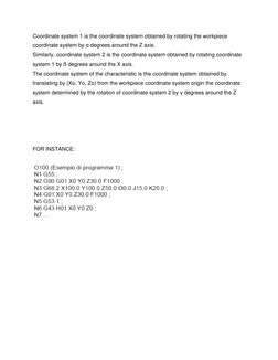 FANUC 5-Axis Programming Codes Guide | PDF | Cartesian Coordinate ...