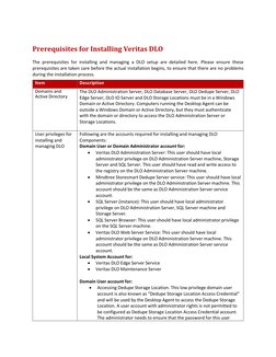 Veritas - DLO - 9.8 - Quick Reference Guide For DLO Installation and ...