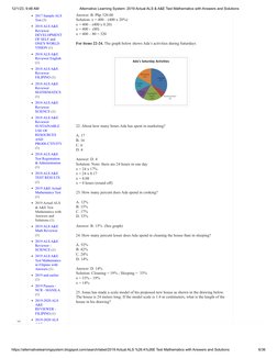2019 ALS A&E Math Test Solutions | PDF | Area | Geometry