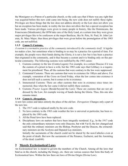 Overview of Canon Law Structure | PDF | Catholic Church | Canon Law