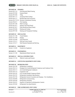 Csi Divisions | PDF