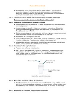 Thermal Energy Transfer Lab Guide | PDF | Heat | Temperature