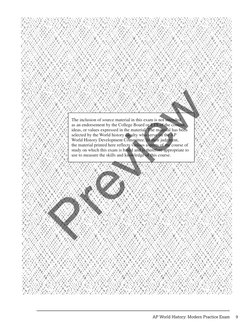Ap World History 2020 Practice Exam 2 MCQ Preview 2 PDF | PDF ...