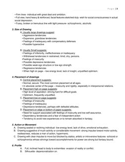 Draw-A-Person Test Overview and Insights | PDF | Psychological Concepts ...