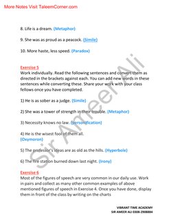 Class 11 English Poetry Notes | PDF