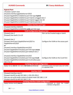 Huawei Switch CLI Command Guide | PDF | File Transfer Protocol | Networking Standards