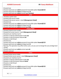 Huawei Switch CLI Command Guide | PDF | File Transfer Protocol | Networking Standards