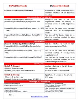 Huawei Switch CLI Command Guide | PDF | File Transfer Protocol | Networking Standards
