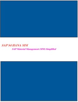 SAP S/4HANA MM Module Guide | PDF